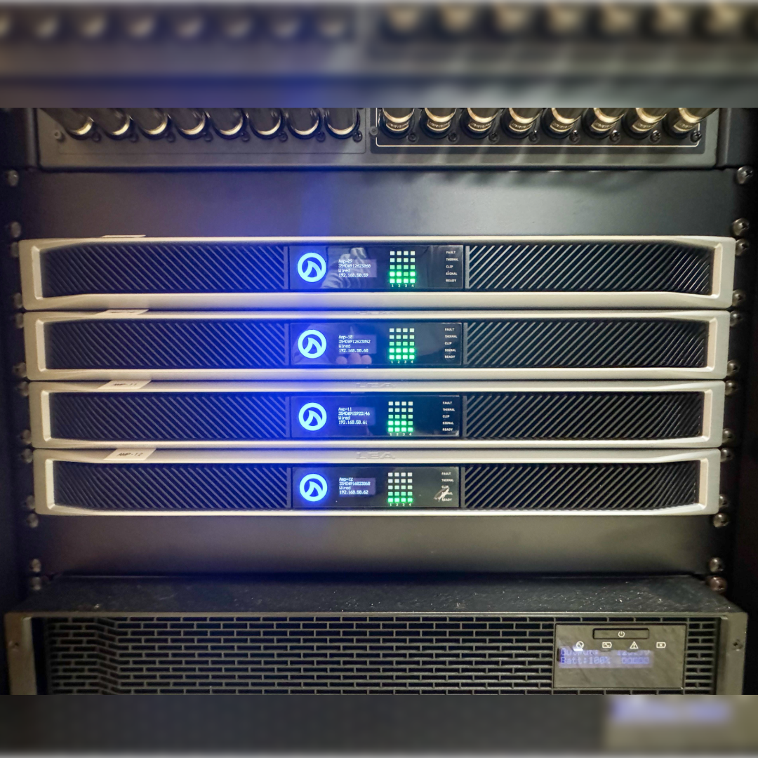 LEA Amps for Sports Venue | Jerry Richardson Stadium
