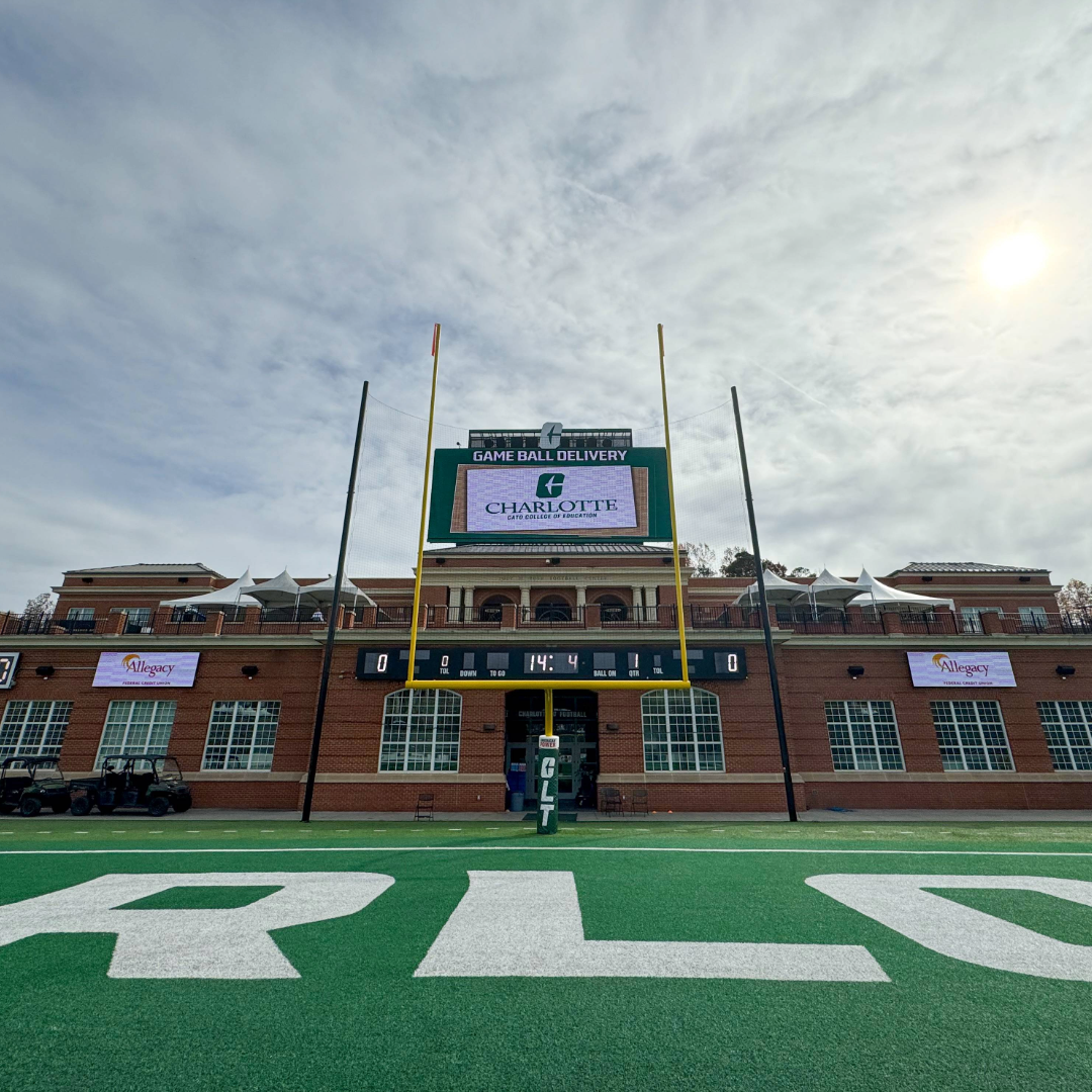 LEA Amps for Sports Venue | Jerry Richardson Stadium